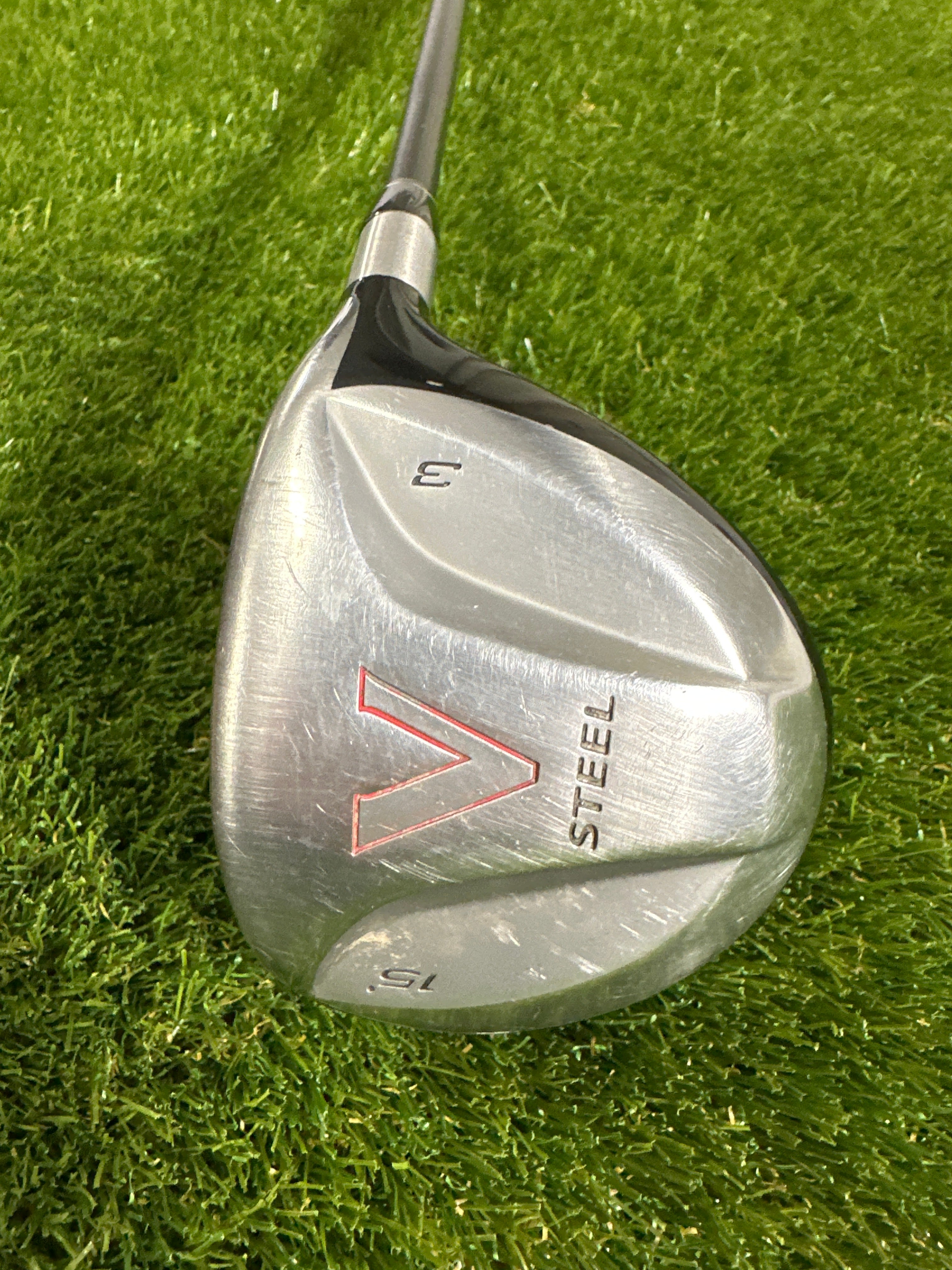 TaylorMade V Steel 3/15 FWY – The Golf Factory